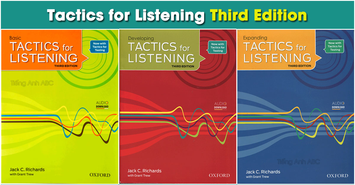 Basic | Developing | Expanding Tactics for Listening, Third Edition ...