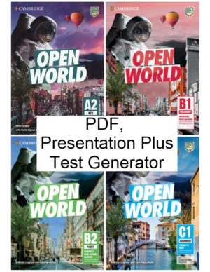 Open World (4 Levels) - PDF, Resources, Presentation Plus - TienganhEDU