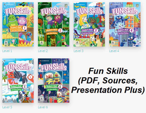 Fun Skills (2020) PDF, Sources, Presentation Plus - TienganhEDU