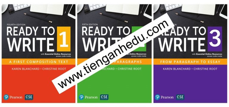 Ready to Write | 3 Levels (PDF, Answers Key) | Pearson - TienganhEDU